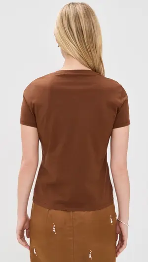 Theory Tiny Tee 2 Apex Tee - Caramel
