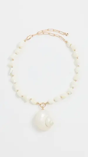 Ettika Sunken Treasure Shell Necklace