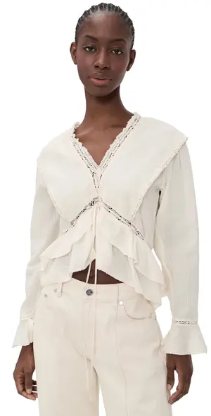 Isabel Marant Ecru Blouses