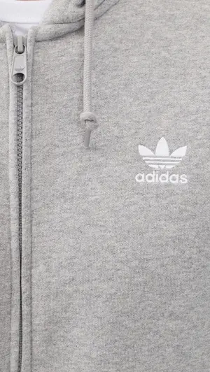 Adidas Trefoil Essentials Full Zip Hoodie