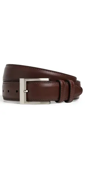 Allen Edmonds Leather Dress Belt - Mahogany Leather