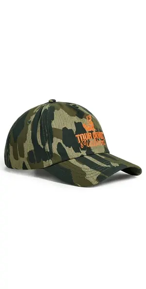 MALBON Tour Divot Camo Cap - Bark Camo