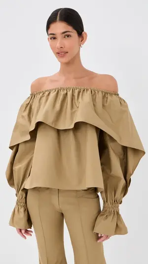 Françoise Sadie Off-shoulder Blouse
