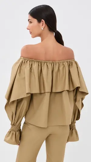 Françoise Sadie Off-shoulder Blouse