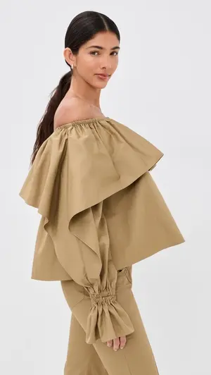 Françoise Sadie Off-shoulder Blouse