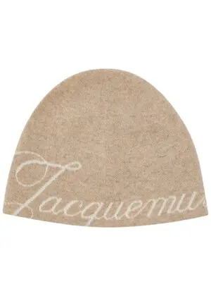 Jacquemus Le Bonnet Atelier Beanie - Beige