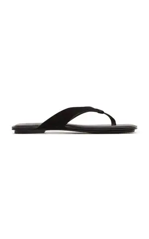 ST. AGNI Opanka Slide Sandals - Black