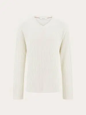Ferragamo V Neck Sweaters For Men