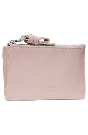 Kate Spade New York Loop Glazed Leather Card Case