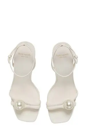 Kate Spade New York Harmony Ankle Strap Sandal - Cream