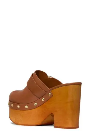 Kate Spade New York Halo Platform Clogs - Saddle
