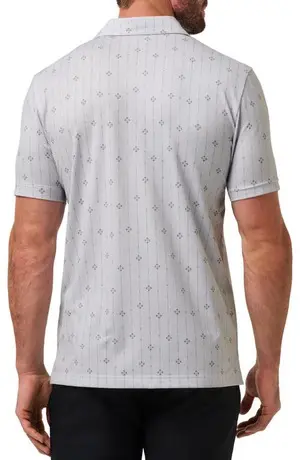 Travis Mathew Featherweight Deco Print Polo