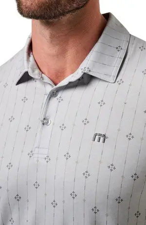 Travis Mathew Featherweight Deco Print Polo