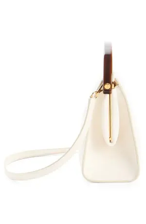 Dries Van Noten Leather Top Handle Bag