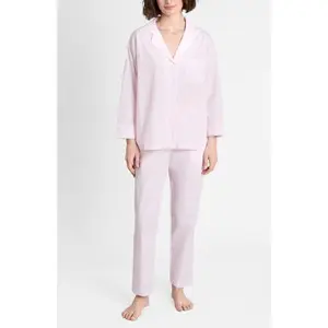 Sleepy Jones Marina Pajama Set - Pink End On End