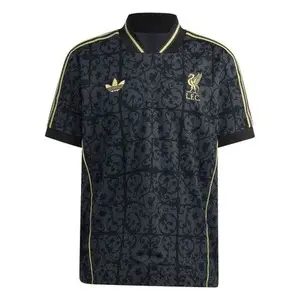Adidas Liverpool Lifestyler Jersey - Gray