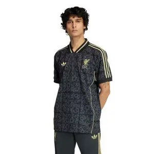 Adidas Liverpool Lifestyler Jersey - Gray