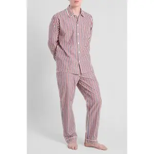 Sleepy Jones Henry Pajama Set - Americana Stripe