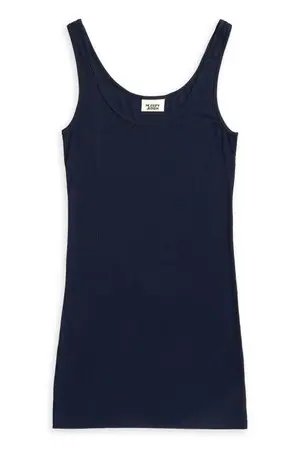 Sleepy Jones Rib Tank Dress - Navy