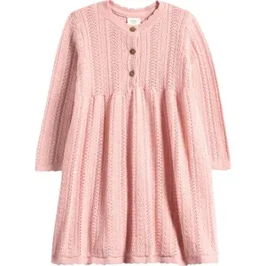 NEXT Pointelle Knit Sweater Dress
