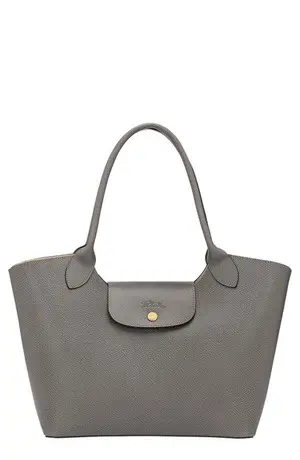 Longchamp Leather Shoulder Totes