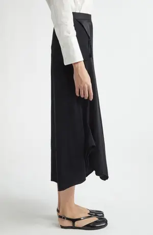 UNDERCOVERISM Mixed Media Midi Skirt