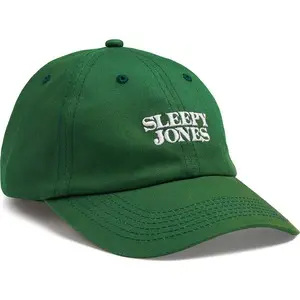 Sleepy Jones Sleepy Jones Logo Baseball Cap Green