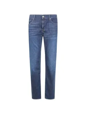 Seven For All Mankind Classic Straight Jeans - Black