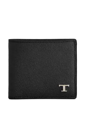 TOD`S Classic Wallet With Coin Holder - Black