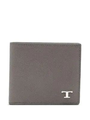 TOD`S Classic Wallet With Coin Holder - Gray