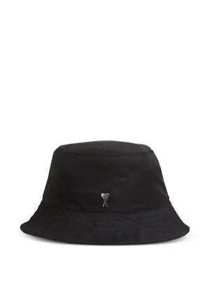 Ami De Coeur Stud Bucket Hat - Black