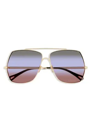 CHLOE SUNGLASSES Sunglasses - Brown