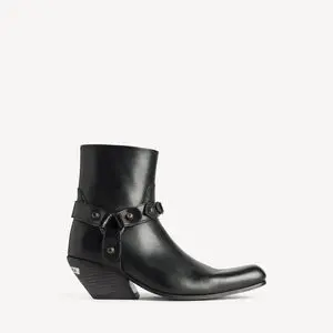 Balenciaga Memphis Bootie With Harness