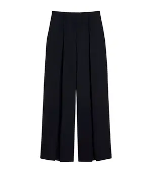 Max Mara Jersey Wide-leg Trousers