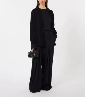 Max Mara Jersey Wide-leg Trousers