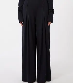 Max Mara Jersey Wide-leg Trousers