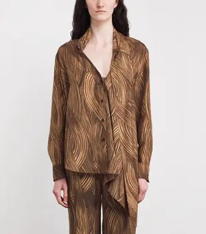 RETORI Silk Grass Waves Shirt