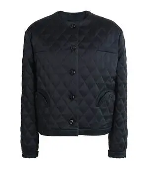 Women's Navy Quilted Jackets