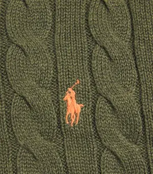 Polo Ralph Lauren Cotton Cable-knit Sweater - Green