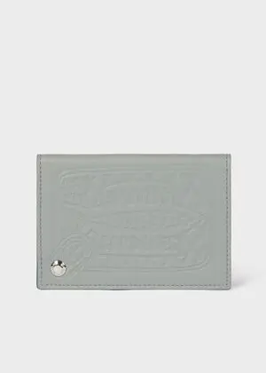 Paul Smith Grey Leather 'sardines' Card Holder