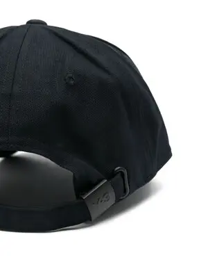 Y3 Logo Baseball Cap - Black