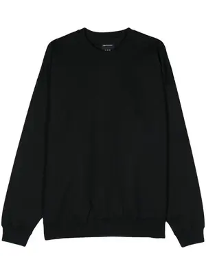 Y3 Logo Cotton Sweatshirt