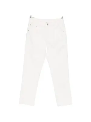 Brunello Cucinelli Cotton Trousers - White