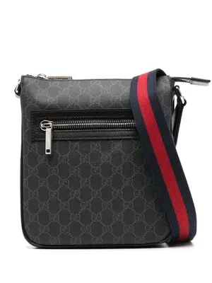 Gucci Ophidia Gg Crossbody Bag - Black