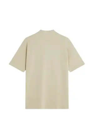 Maison Kitsuné Fox Head Cotton Polo Shirt - Beige