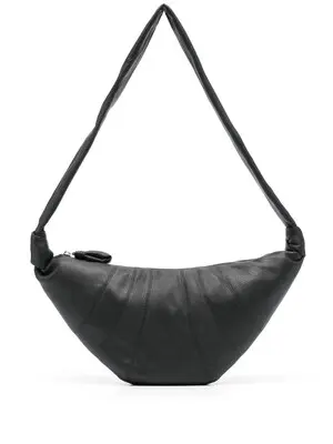 LEMAIRE Croissant Medium Leather Shoulder Bag