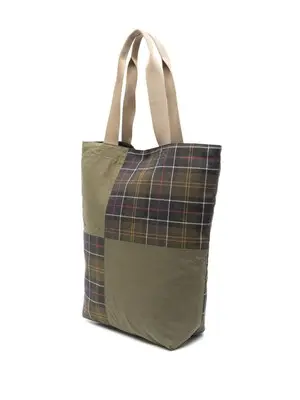 Barbour Patchwork Transport Shoulder Bag