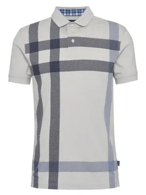 Barbour Blaine Plaid Polo - Beige