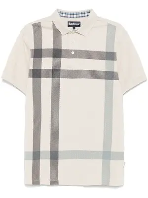 Barbour Blaine Plaid Polo - Beige