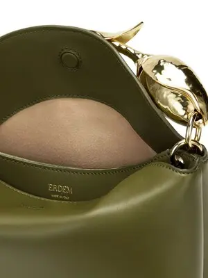 Erdem Bloom Midi Bag - Green